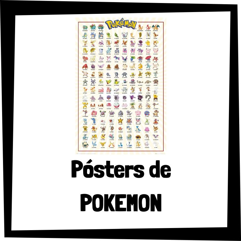 🥇Pósters de Pokemon 🥇 - Universo de animes