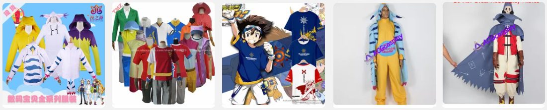 🥇Disfraces de Digimon 🥇 - Universo de animes