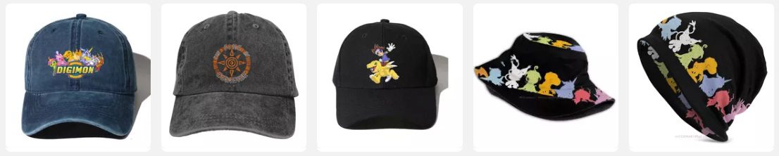 🥇Gorras de Digimon 🥇 - Universo de animes