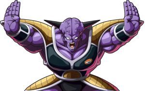 Los integrantes de las Fuerzas Especiales Ginyu de Dragon Ball Z