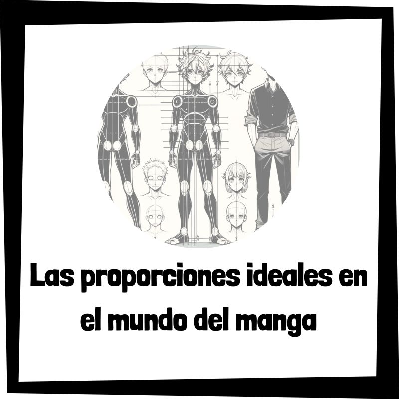 Las proporciones ideales en el mundo del manga - Universo de animes